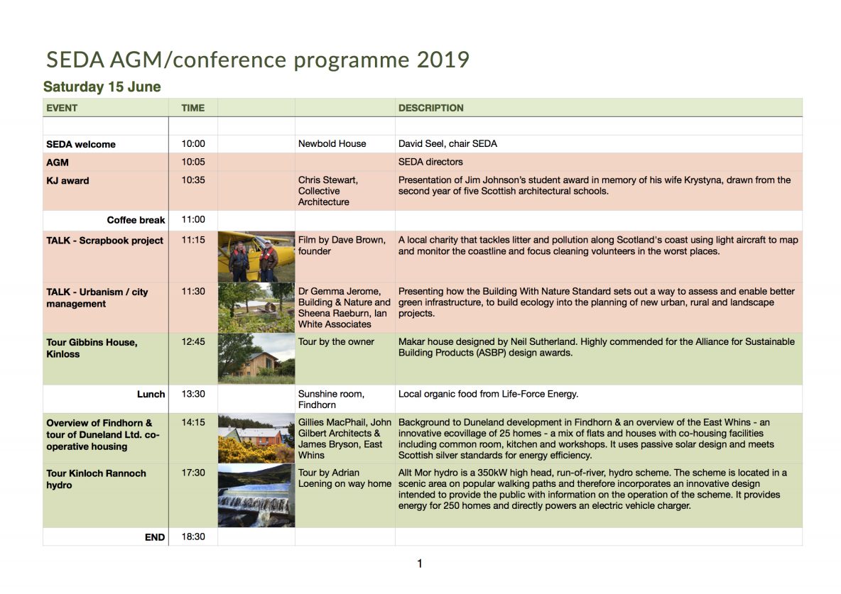 SEDA conference 2019 - Halvorsen Architects